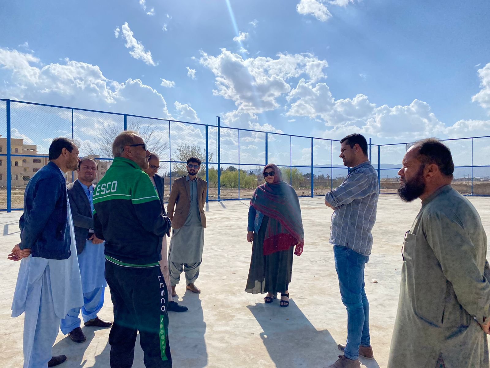 UNHCR Visited BUITEMS Futsal Ground and Jogging Track - International ...